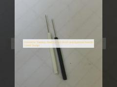 Innovative Stainless Steel Eyelash Brush and Eyebrow Needle Comb Design