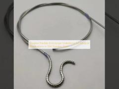 Durable Flexible Endoscope Snakebone for Medical Applications in 304 Stainless Steel