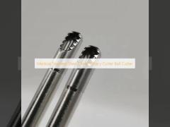 Medical Stainless Steel Chisel Rotary Cutter Ball Cutter