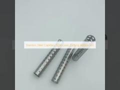 Stainless Steel Capillary Tube Laser Cutting Hollow out.
