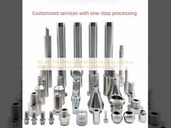 304 and 316L stainless steel  titanium alloy  brass  aluminum alloy medical devices  custom long slender shafts