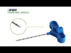 Disposable ring drill bit