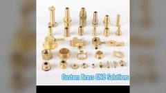 Custom Brass CNC Parts for Auto Medical