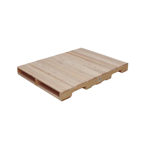 Quality Poplar Wood Full Deck Four Way Wooden Pallet Industrial Wood Pallets 1220mm for sale