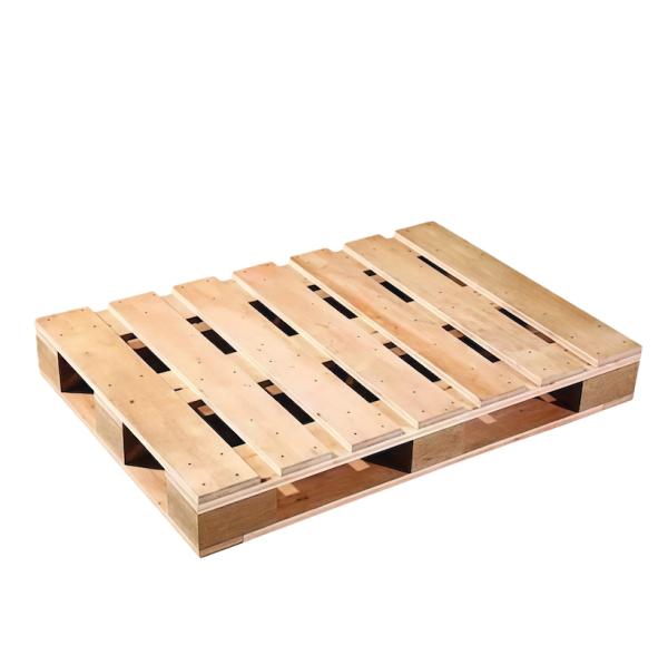 Quality Slatted Corner Plywood Pallets Blocks Fumigation Free Heat Treated Pallets 10 - 15kg for sale