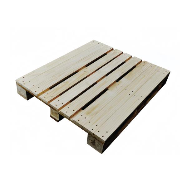 Quality Slotted Wooden Pallets Delivered Heat Treated ISPM 15 High Weight Capacity Solid Wood for sale