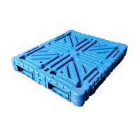 China Double Sided Plastic Shipping Pallets Polyethylene HDPE Reusable Pallets for sale