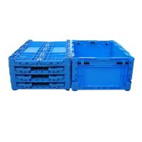 China High Structural Strength Plastic Folding Box 2mm-11mm Foldable Collapsible Plastic Pallet Box for sale