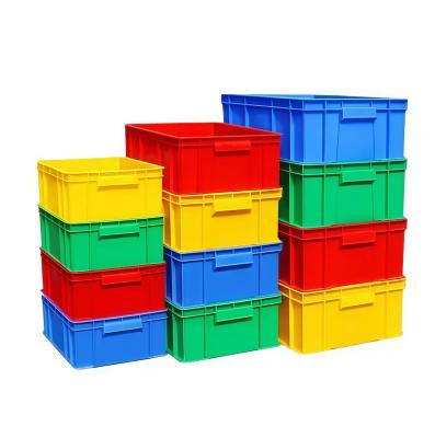 China Waterproof Foldable Pallet Box Collapsible Storage Boxes With Lids High Durability for sale