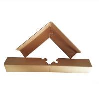 China Folded Paper Corner Protector Guard Three Layer Impact Resistant Paper Packaging Products for sale
