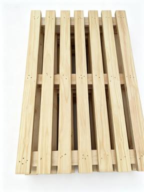 Quality Poplar Wood Full Deck Four-Way Entry Industrial Wooden Pallet 1200x1000x131mm for Heavy-Duty Shipping for sale