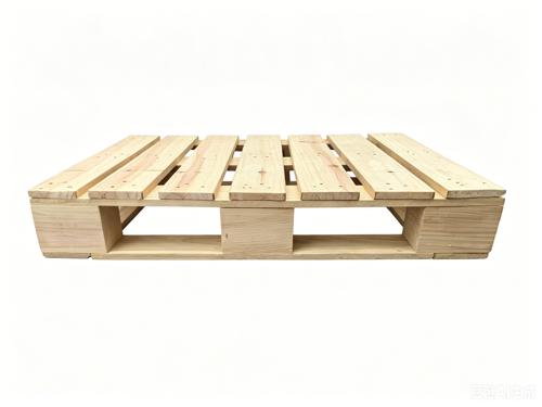 Quality Poplar Wood Full Deck Four Way Entry Industrial Wooden Pallet 1200x1000x141mm for Heavy Duty Shipping for sale