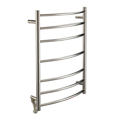 China Pratical Modern Stainless Steel Wall Mounted Electric Heated  Towel Rack For Bathroom for sale