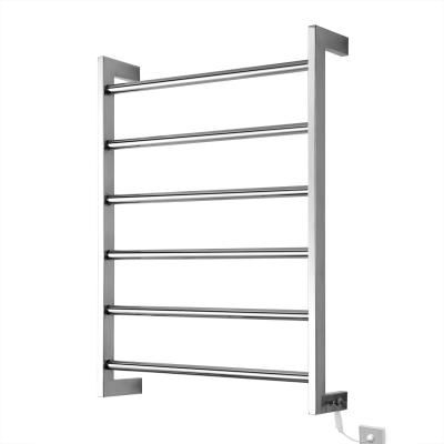 China classical style 60w Stainless Steel Wall Mounted Electric Heated  Towel rail For washroom for sale