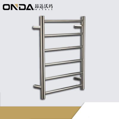 China 60W modern style roundshape wall mounnted electric heated towel warmer for bathroom for sale