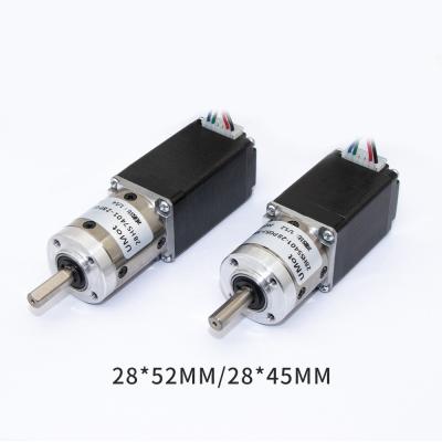 Cina 2 Fase Umot Nema11 28mm 4.9V Motori passo a passo con riduttore passo a passo in vendita