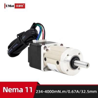中国 0.67-0.8A 歯車減速器 ステップモーター 惑星ギアボックス マックス.比 1 369 あなたのために 販売のため