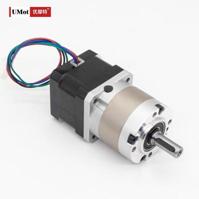 Cina Nema 17 Hybrid Micro Reducer Motore a gradino a ingranaggi planetari per UAV 34/40mm 2.93/2.5A in vendita