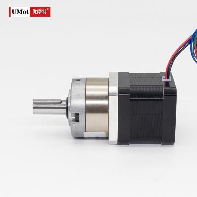 中国 減速比 51 1 ハイブリッド ネマ 17 惑星ギアボックス ステップモーター ソーラートラッカー 販売のため