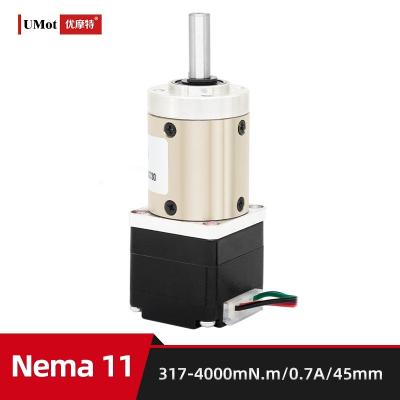 China Nema 11 Mini motor passo-a-passo com caixa de engrenagens planetária para impressora 3D 1,2 Nm-4.0 Nm à venda
