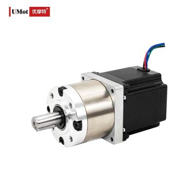 Cina 60x55mm Nema 24 Motore a passo a ingranaggi planetari con corrente di 3,5A e rapporto massimo 1 187 in vendita
