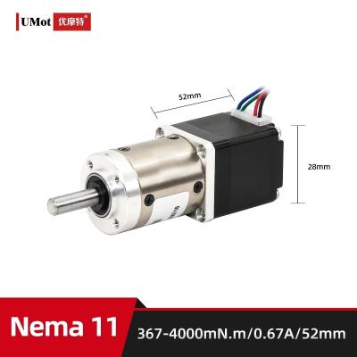 Cina Alta coppia Nema 11 riduttore planetario motore passo-passo a marcia con cambio 1 369 Max.Ratio in vendita
