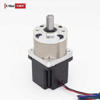 China Nem 24 Motor passo-a-passo com redução de caixa planetária 1900mN.m Torque de retenção à venda