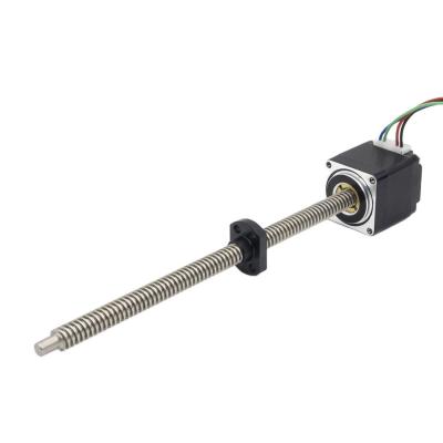China Torque de retención de 60-105mN.m T5/T8/T10 hilo trapezoidal Nema 11 motor de paso lineal en venta