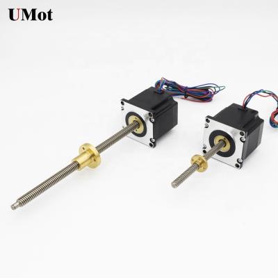 Cina 3.5A Corrente / Fase Umot Nema 23 57mm Motore passo lineare con 1300m.Nm di coppia di tenuta in vendita