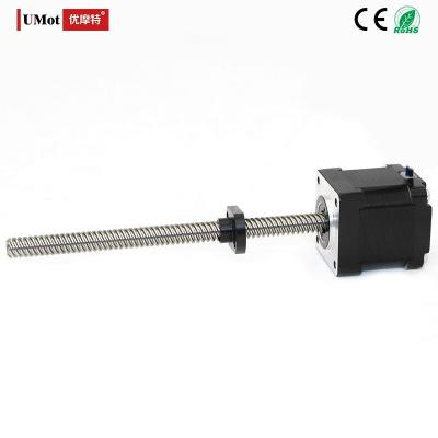 Cina 35 mm Mini Micro Hybrid Step Stepping Nema 14 Linear Stepper Motor per UAV con stampante 3D in vendita
