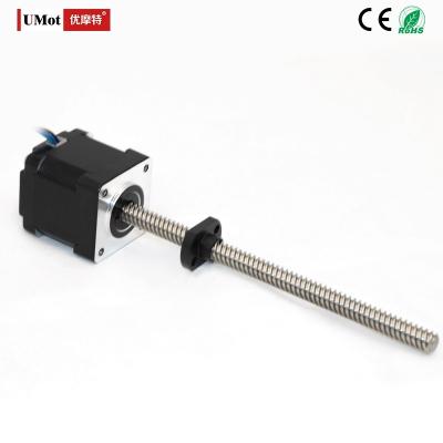 Cina 35 mm Mini Micro Hybrid Step Stepping Nema 14 Linear Stepper Motor per UAV con stampante 3D in vendita