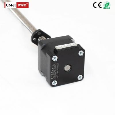 Cina 35 mm Mini Micro Hybrid Step Stepping Nema 14 Linear Stepper Motor per UAV con stampante 3D in vendita