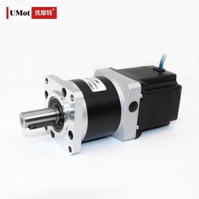 Cina 57*55/ 57*76mm Lunghezza del motore Nema 23 Motore passo-passo con motori a ingranaggi planetari in vendita