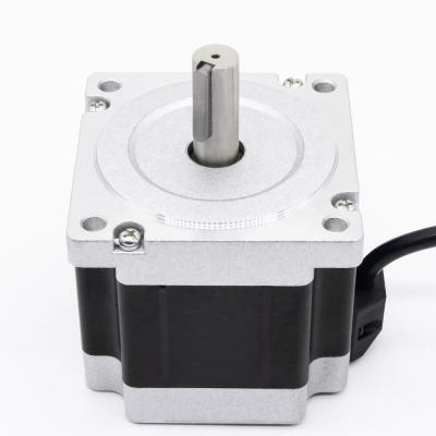 Cina 86 mm Nema 34 motore a micro passo ibrido ad alta precisione con 5v di corrente continua e 2 fasi in vendita