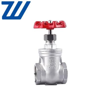 中国 ステンレス鋼の通された端の弾力性のあるつけられていたゲート弁Z15X-16P 販売のため