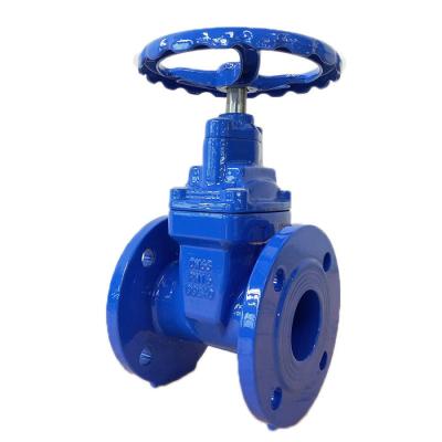 China Soft Sluice Din F4 Resilient Seated Gate Valve Ductile iron for sale