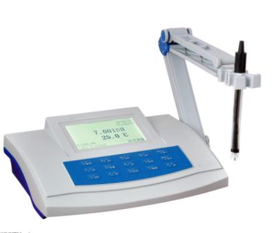 China Benchtop pH Meter pH/MV(ORP)/℃ Auto Temperature Compensation 5 Points Calibration Automatic Buffer Recognition for sale