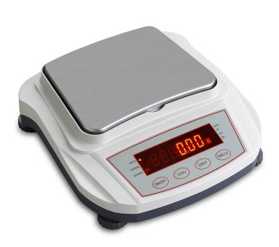 China Top loader, 2000g/0.01g, compact design, rechargeable battery, LED display for sale