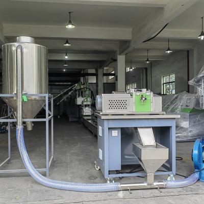 Cina Linea di riciclaggio di plastica su misura raffreddamento ad acqua della macchina del granulatore del PE dei pp due fasi in vendita