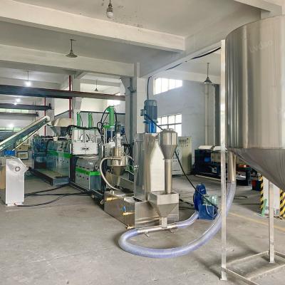 Cina Granelli della vite 38CrMoAl di serie 140mm di Lvdao LDK che rendono ad HDPE del LDPE della macchina la macchina di plastica di pelletizzazione di taglio in vendita