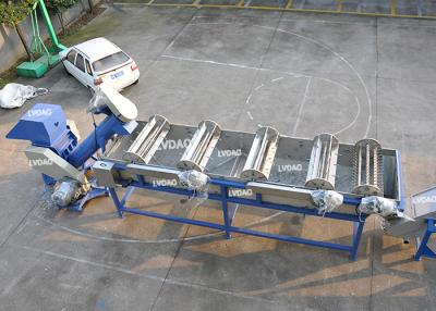 Cina Linea di plastica di lavaggio di operazione semplice che ricicla con l'alta efficienza di colore su ordinazione in vendita