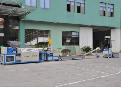 China Optional scewdia LDD SJP 120 110 double stage hard scrap pelletizing line high-power 45kw for sale