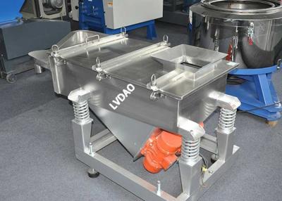 0.4×2kw Vibration Separation Machines Max Output 1100kg/H Power For Plastic