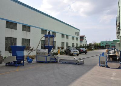 중국 LDG 재생하고 작은 알모양으로 하 선 EPS XPS 거품은 100-150kg/h 힘 22-7.5kw를 출력했습니다 판매용