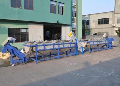 Cina Linea di plastica frantoio di lavaggio di tensione su ordinazione di kg/h 45kw di capacità elevata 150-200 in vendita