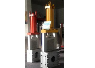 China EVA PET Plastic Screen Changer 160 Screw 0.7 Die Cube Custom Color Easy Operation for sale