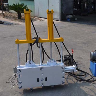 China 240*240 Double Hydraulic Screen Changer For Extruder , Double Clouds Out Screen Changers Plastic for sale