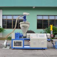 China Single Screw PP Plastic Recycling Machine Semi Automatic 8 - 15 Tons Weight for sale