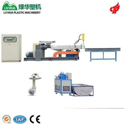Cina 350-400kg/hr 38CrMoAL ha riciclato l'estrusione del fiocco della bottiglia della bevanda dell'animale domestico e la linea d'appallottolamento in vendita