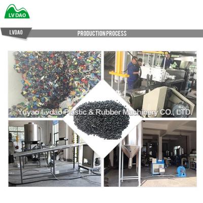 Cina 180kg/H macchina di plastica di pelletizzazione dell'ANIMALE DOMESTICO 37kw in vendita